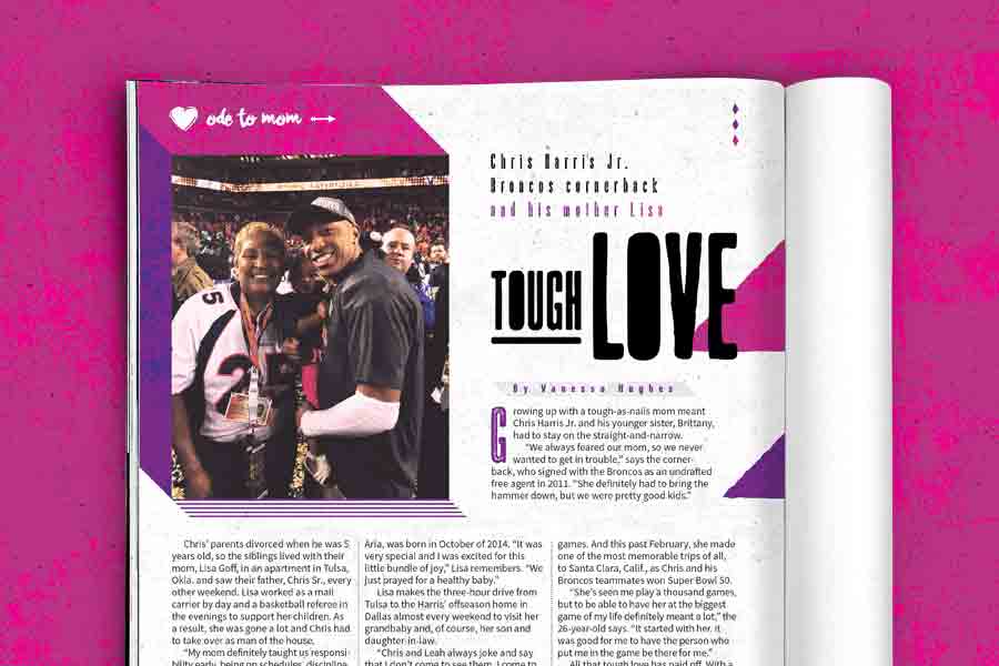 Tough Love: Chris Harris Jr. and his mother Lisa - Mile High Sports