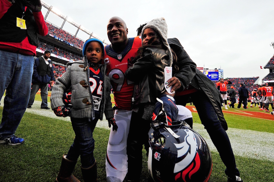 WATCH: DeMarcus Ware Jr. brings the 'juice' in a flag football game
