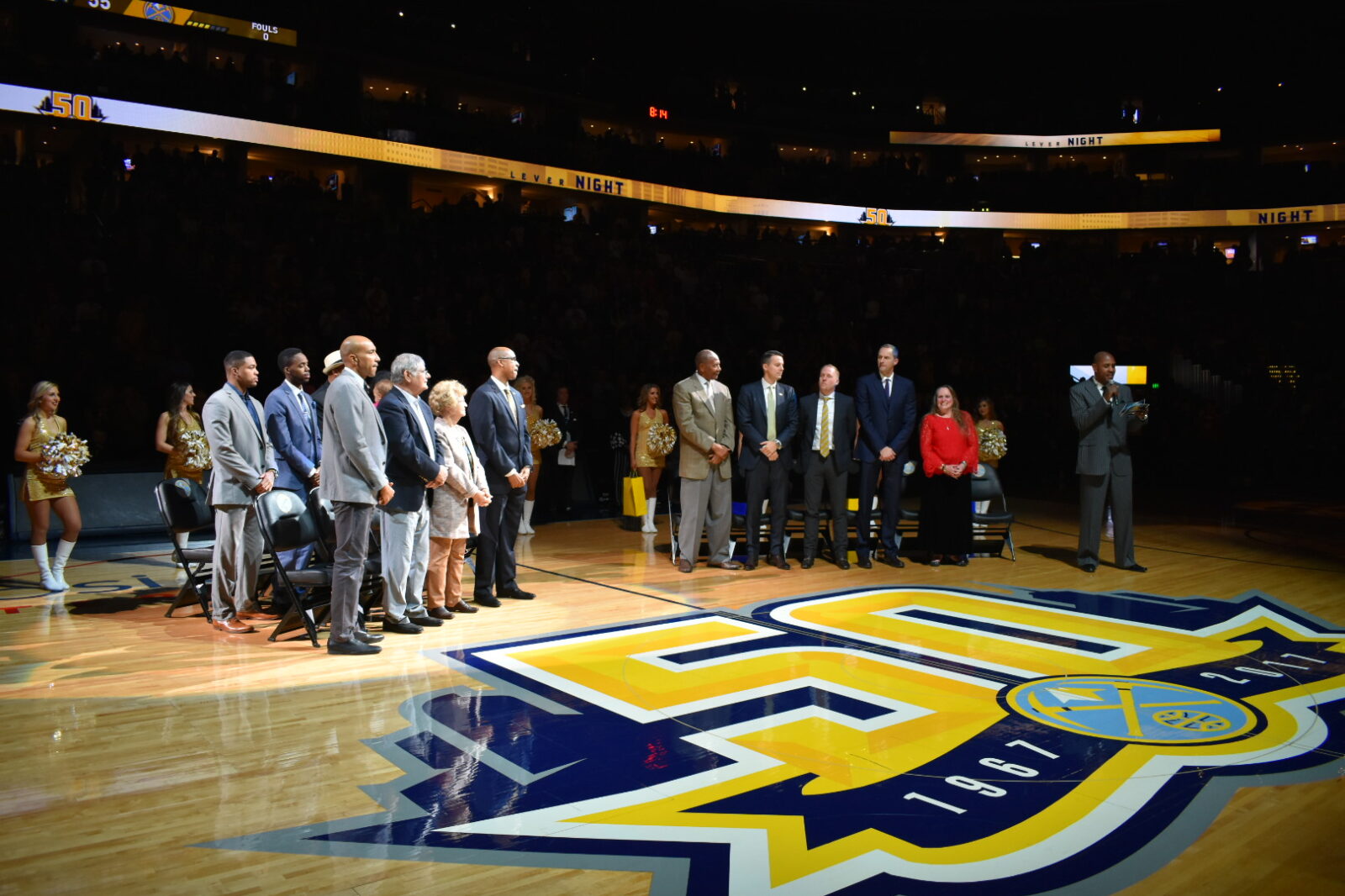 A Night in Pictures: Fat Lever's jersey retirement - Mile High Sports