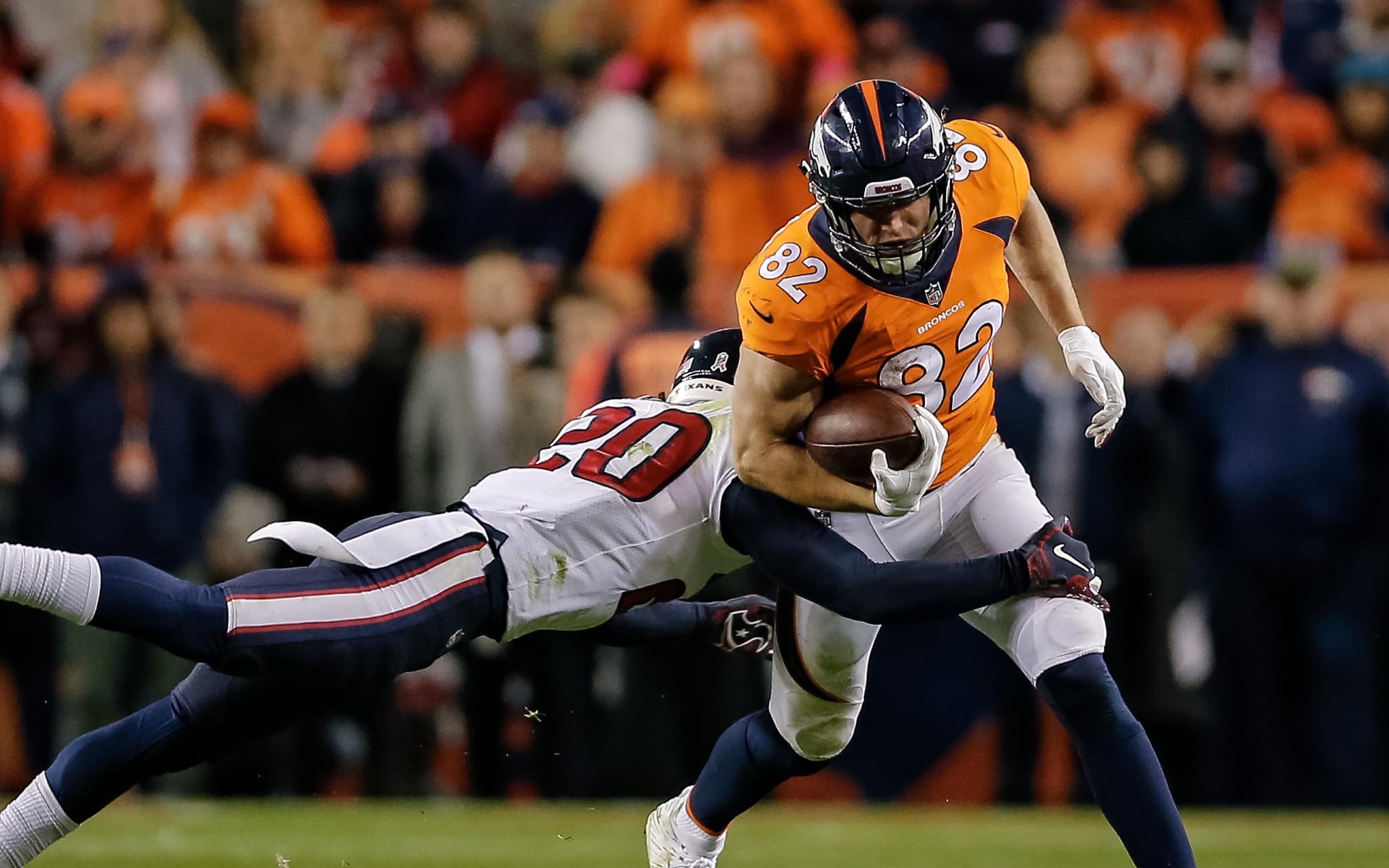 Jeff Heuerman shines as the Broncos begin life without Demaryius Thomas ...