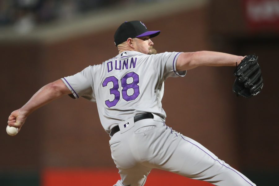 Dunn set to return to Rockies, Diehl optioned to Triple-A Albuquerque