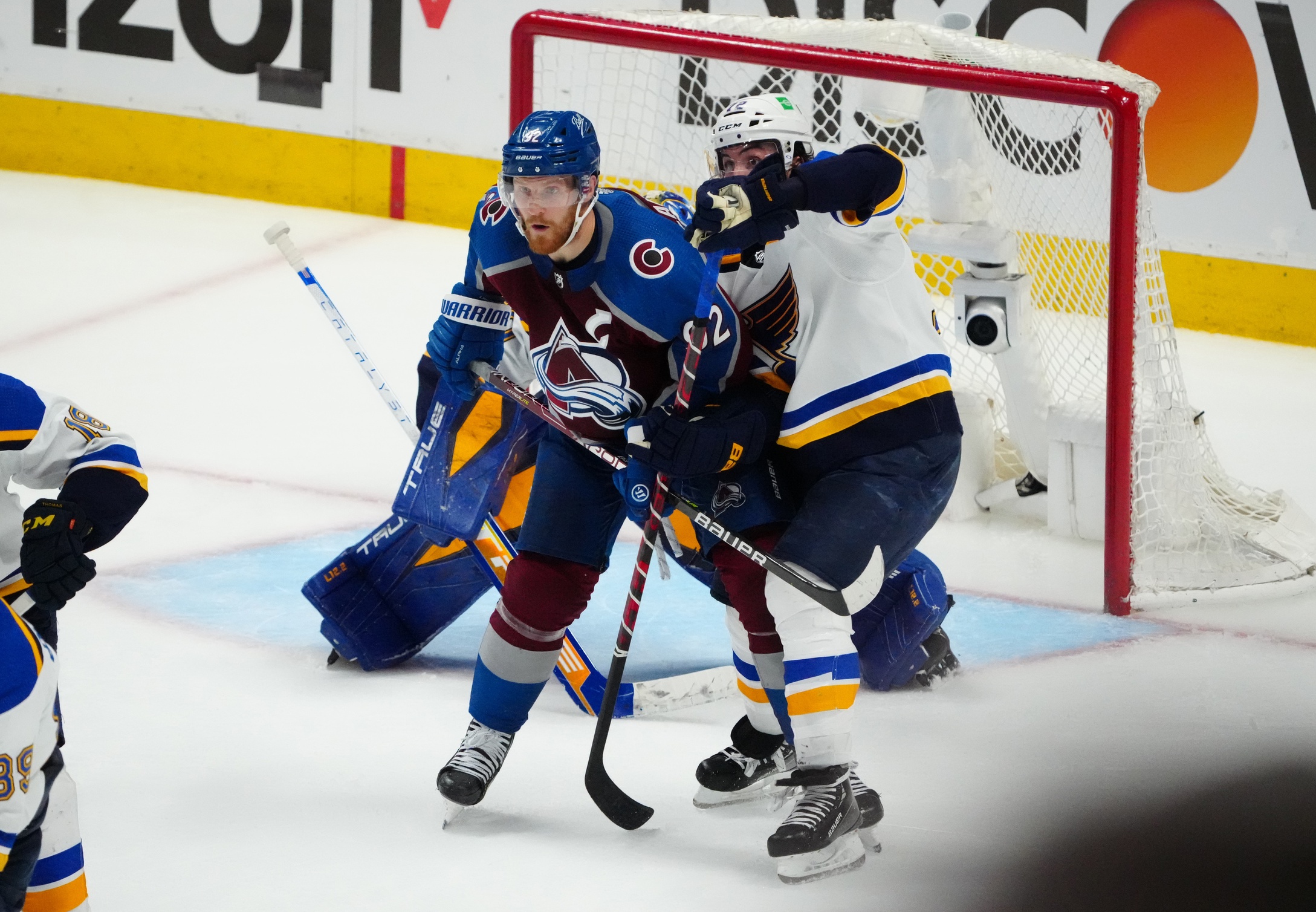 After another stellar playoff performance, the Avalanche began Round 2 ...