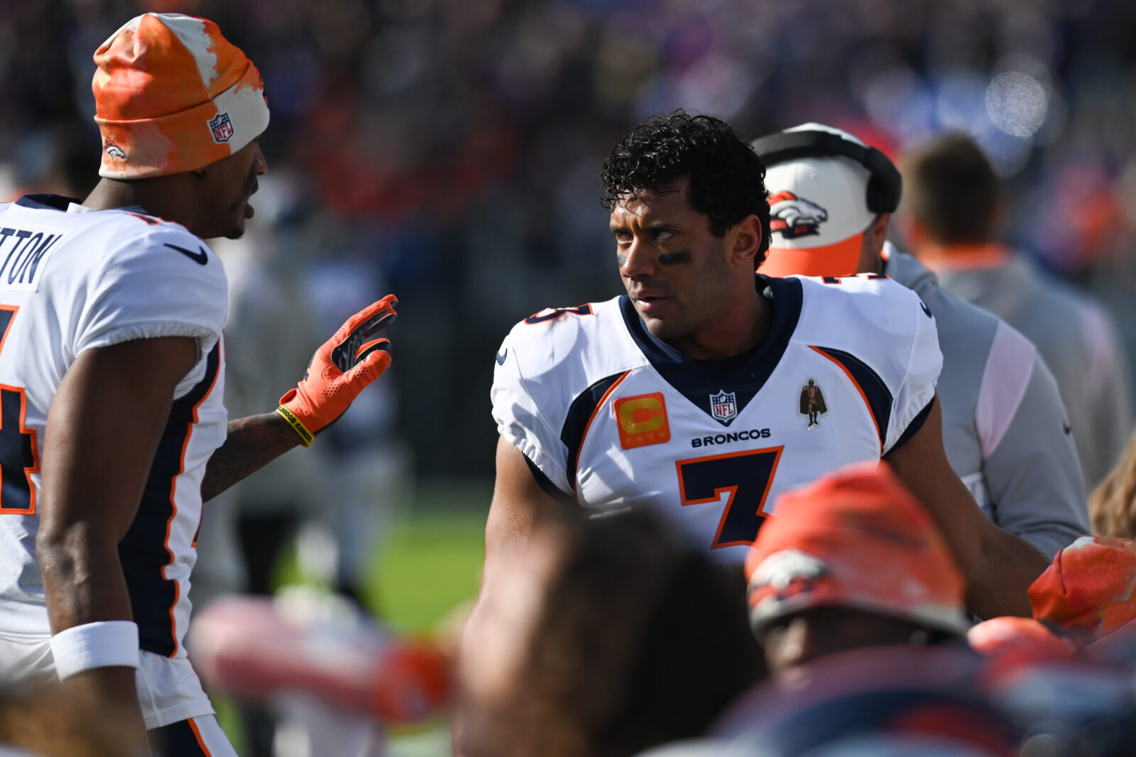 Denver Broncos Russell Wilson progressing but ruled out Sunday vs ...