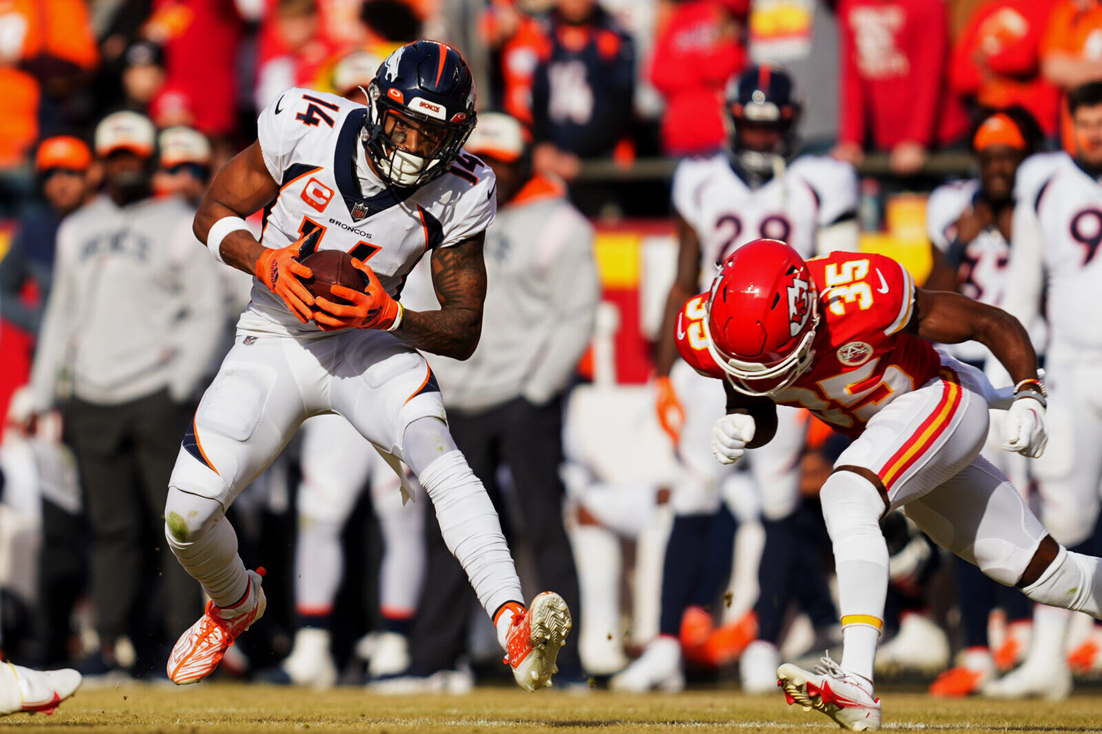 Why the Denver Broncos should proceed forward with current wide ...
