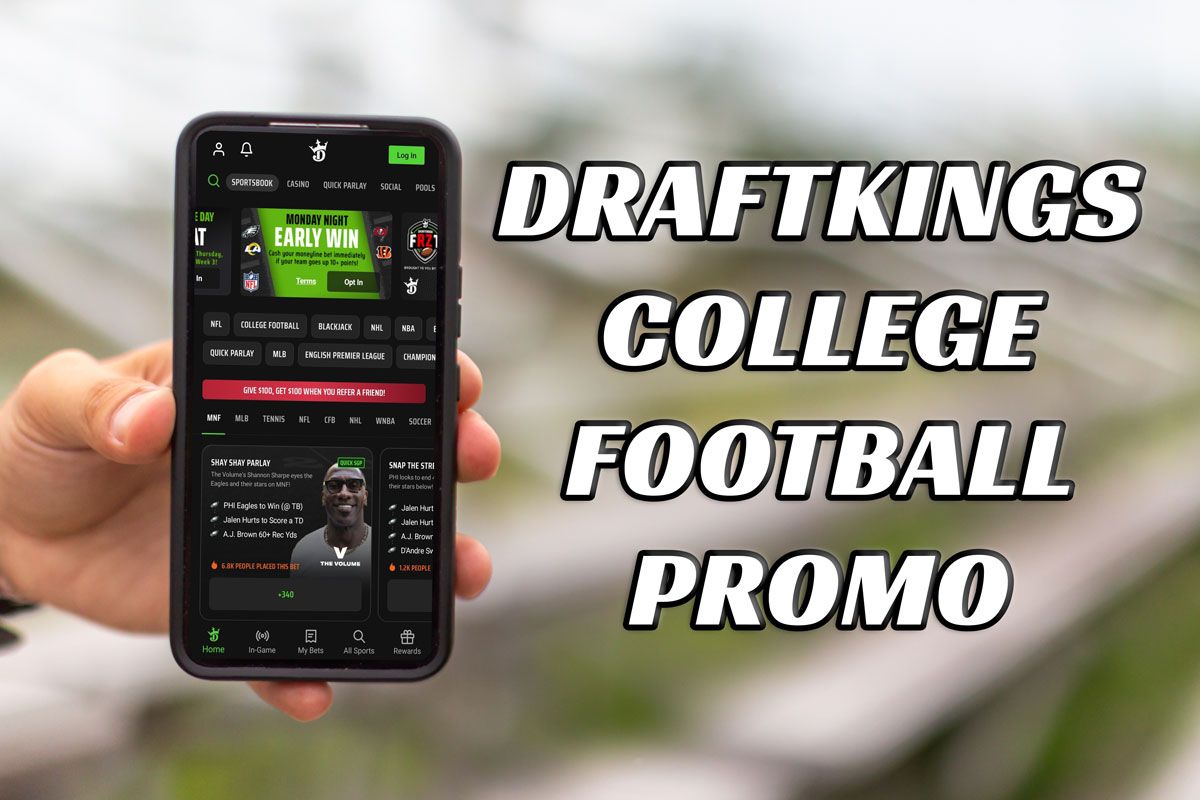 DraftKings College Football Promo: Up to $1,250 in Bonuses for Week 7 ...