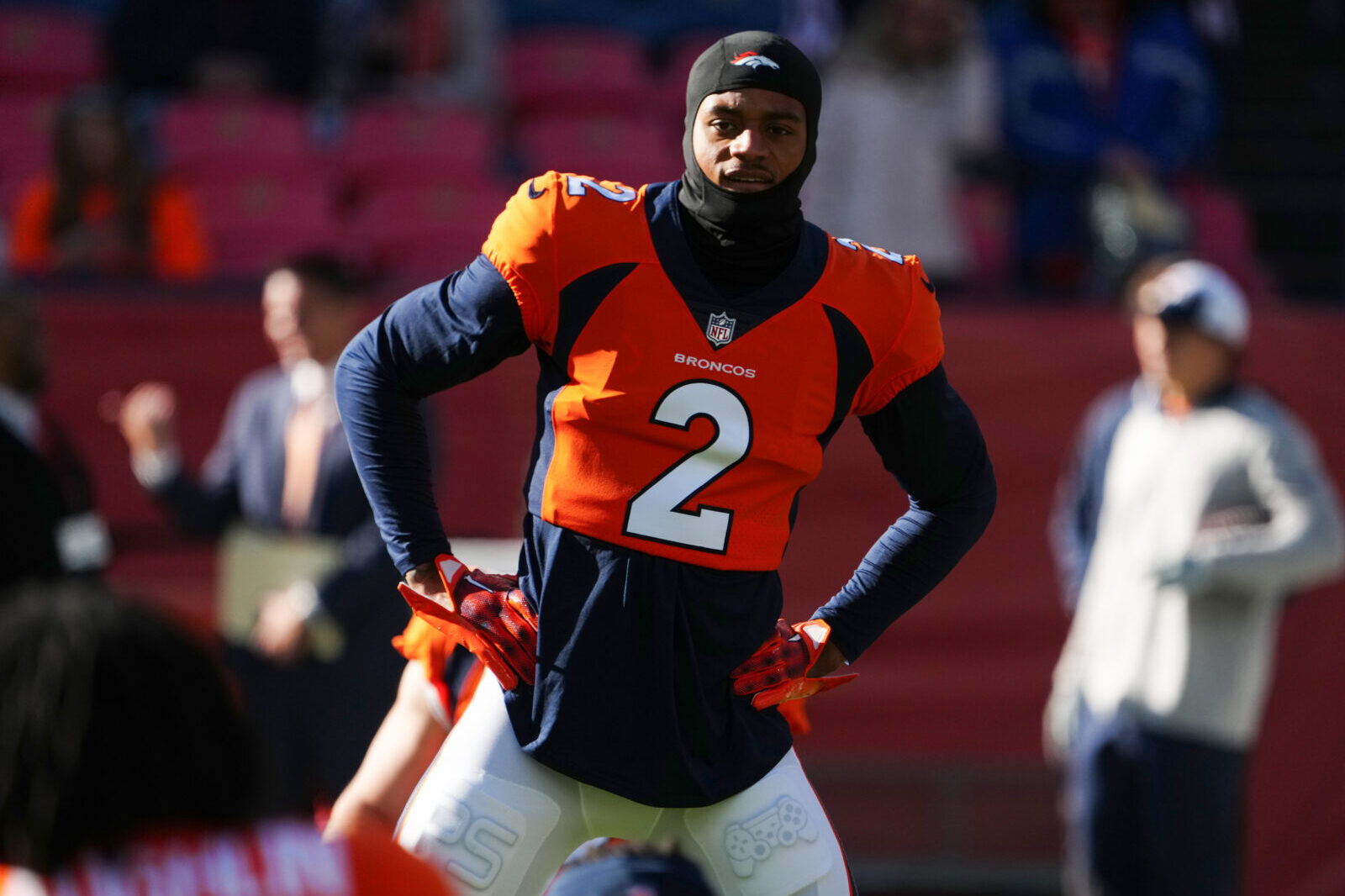 Denver Broncos Patrick Surtain II, Riley Moss spotted during Tuesday ...