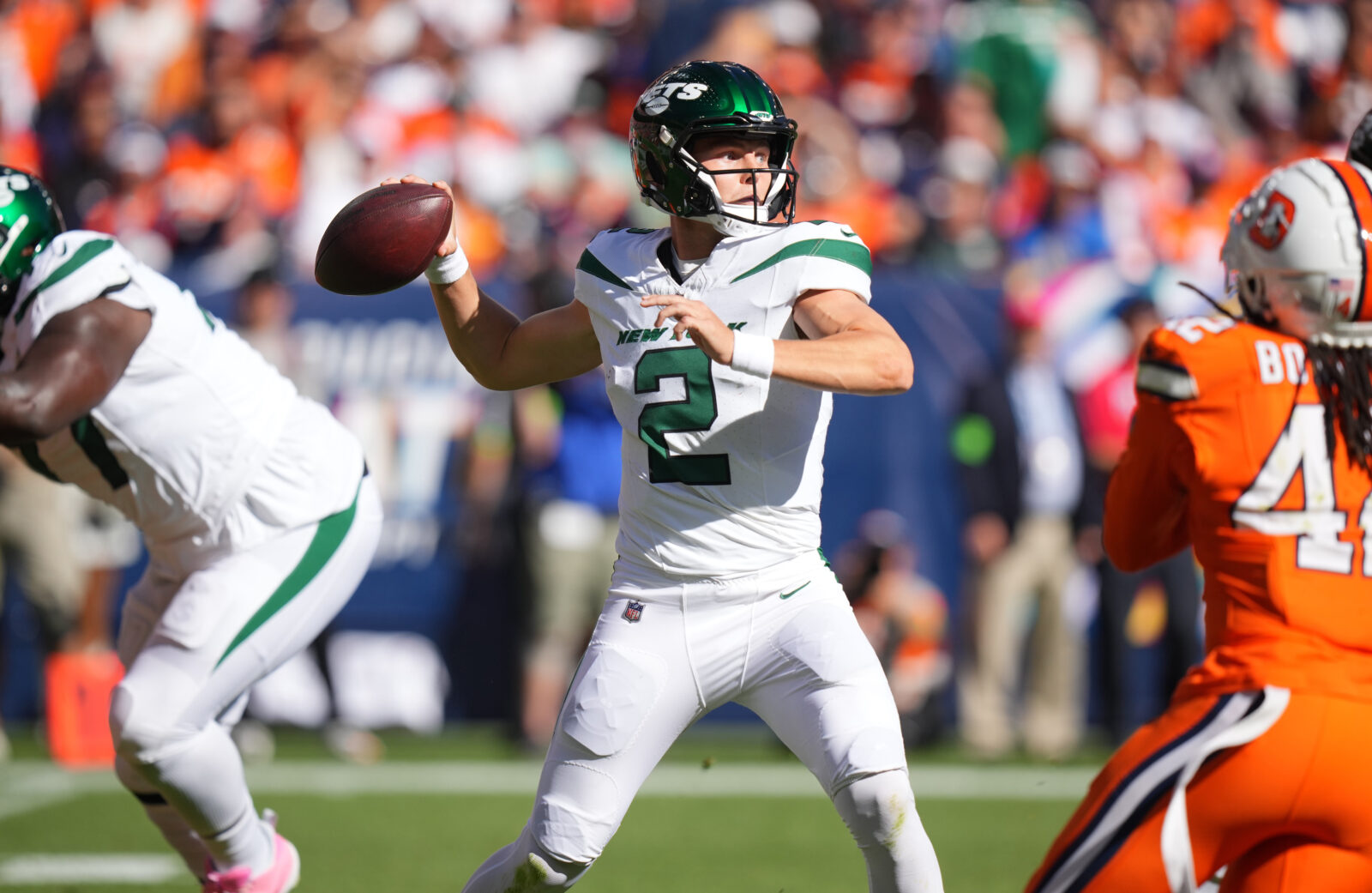Broncos trade for Jets castoff QB Zach Wilson - Mile High Sports