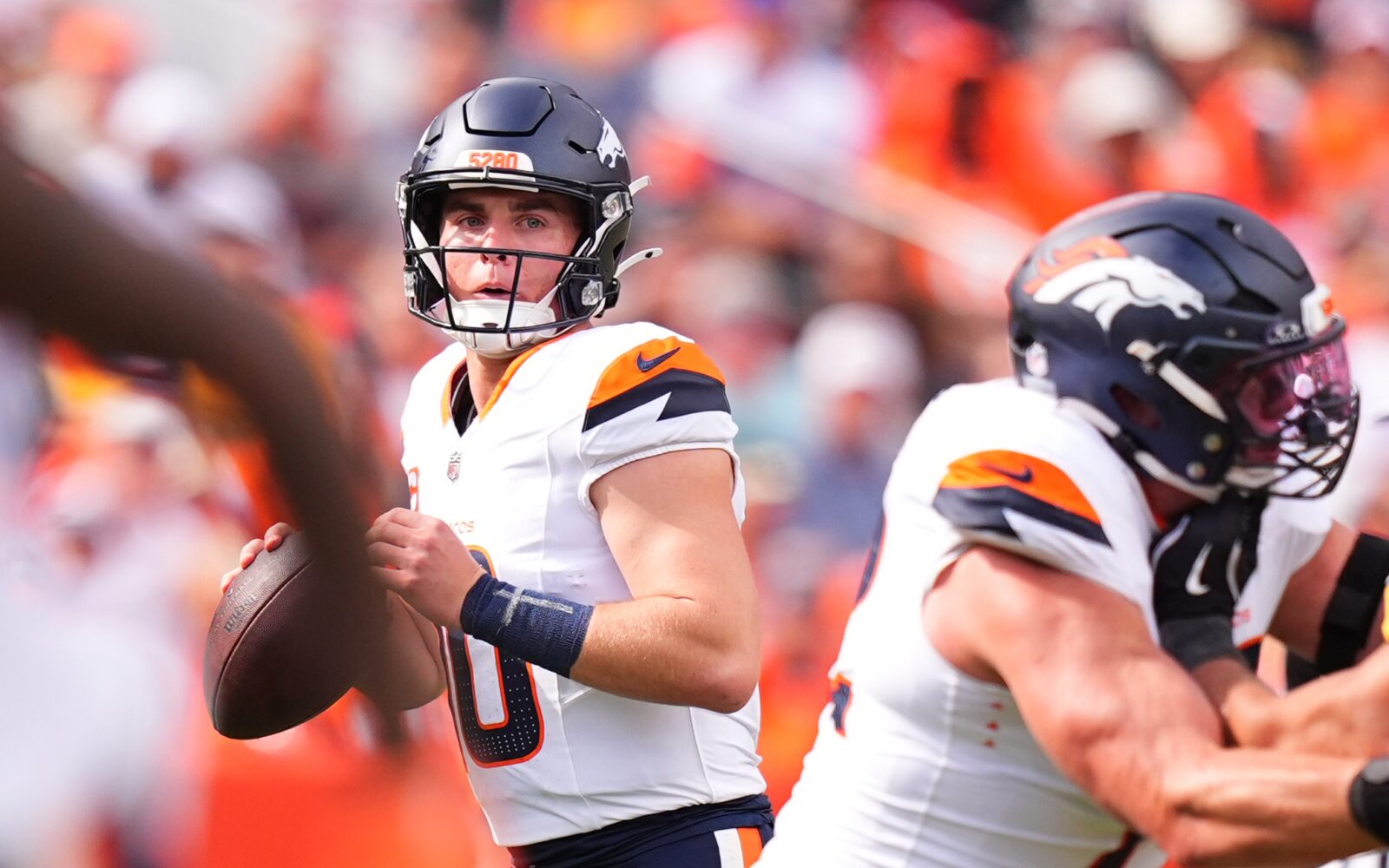 Denver Broncos Qb Bo Nix Named Week 10 Nfl Rookie Of The Week Mile