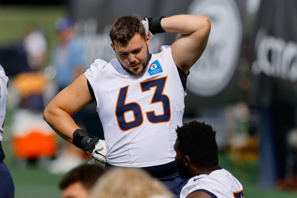 Denver Broncos OT Alex Palczewski dealing with high ankle sprain - Mile ...