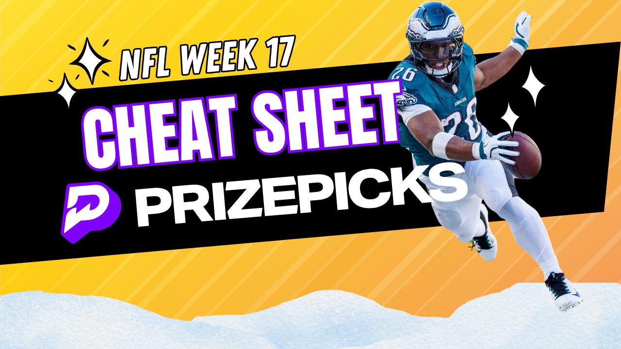 PrizePicks Cheat Sheet NFL Week 17: Top Picks & Hit Rates - Mile High ...