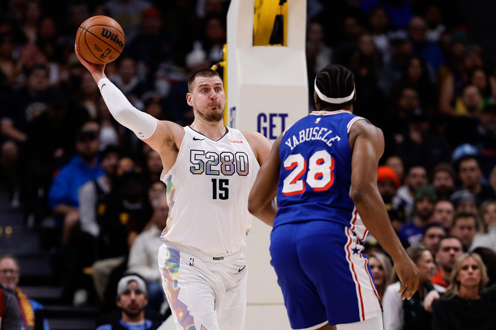 Denver Nuggets dominate Philadelphia 76ers as Nikola Jokic logs another triple-double - Mile ...