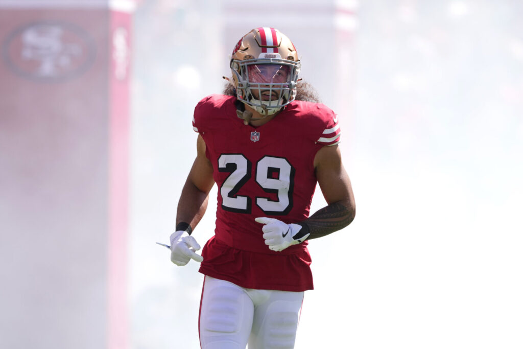 Denver Broncos agree to terms with former 49ers safety Talanoa Hufanga ...