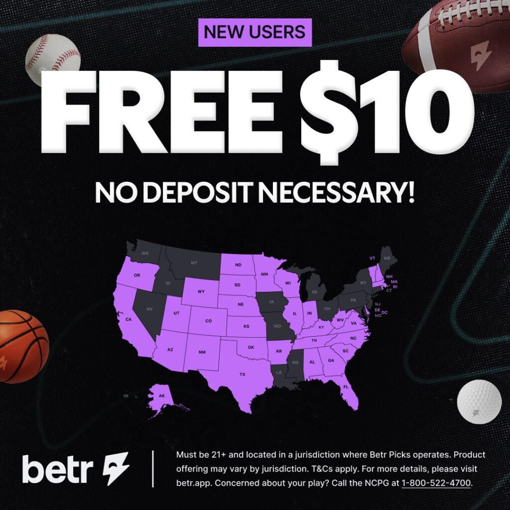 Betr Promo Code: MHS3P - Free $10 + 100% Deposit Match - Mile High Sports