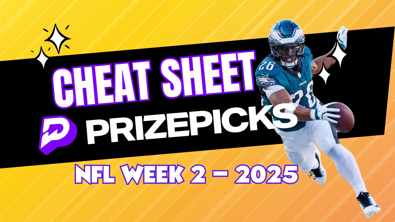 PrizePicks Cheat Sheet NFL Week 2: Top Picks & Hit Rates - Mile High Sports