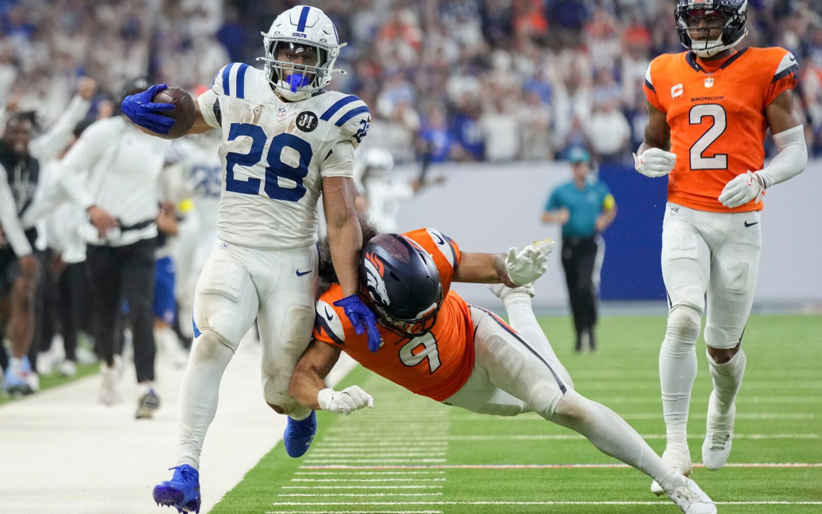 Denver Broncos defense helps Colts to new NFL record in heartbreaking ...