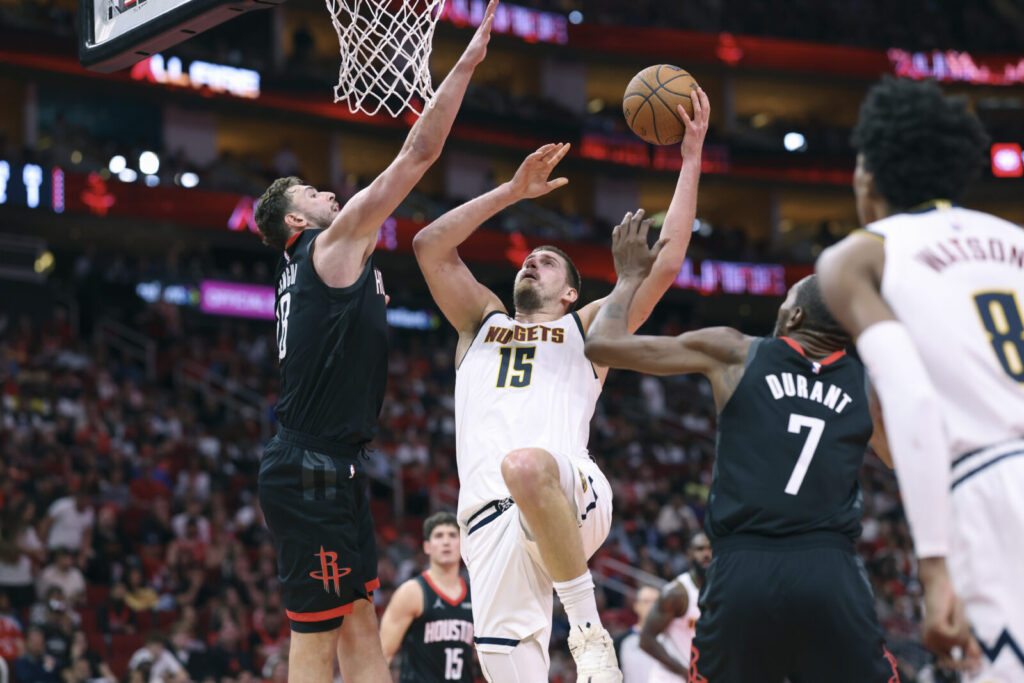 Nuggets ace test vs Houston Rockets, win clutch NBA Cup game - Mile ...